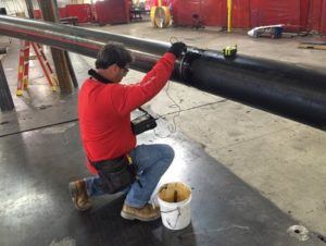 Ultrasonic Testing Steel - Enclos Tensile Structures